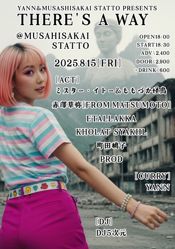 武蔵境STATTO 2025年8月